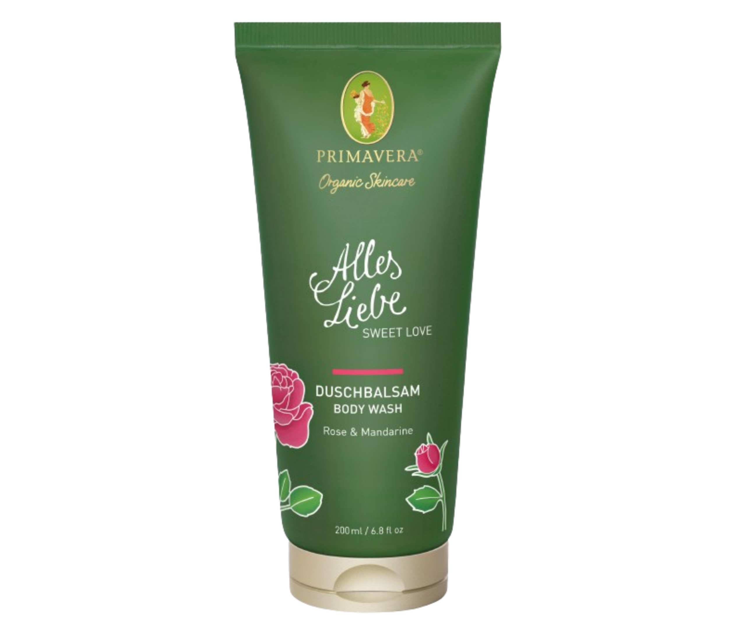 Primavera - Душ гел с Роза и мандарина Sweet love