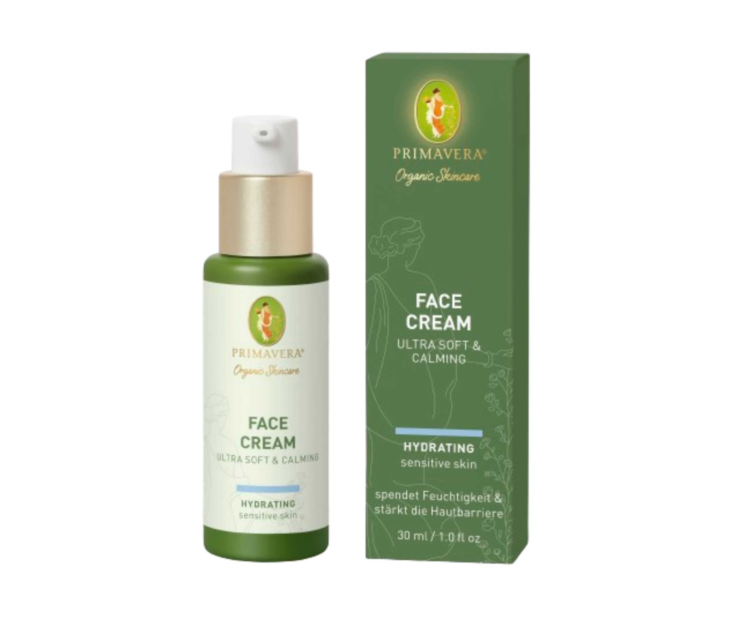 Primavera - Хидратиращ крем за лице - Odonata Cosmetics